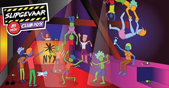 Slipgevaar - 28 November 2019, Club NYX, Amsterdam